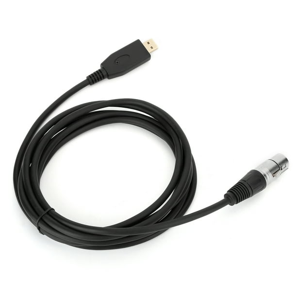 US Bto XLR Female MIC Cable,Professional USB Male to Microphone Link ...
