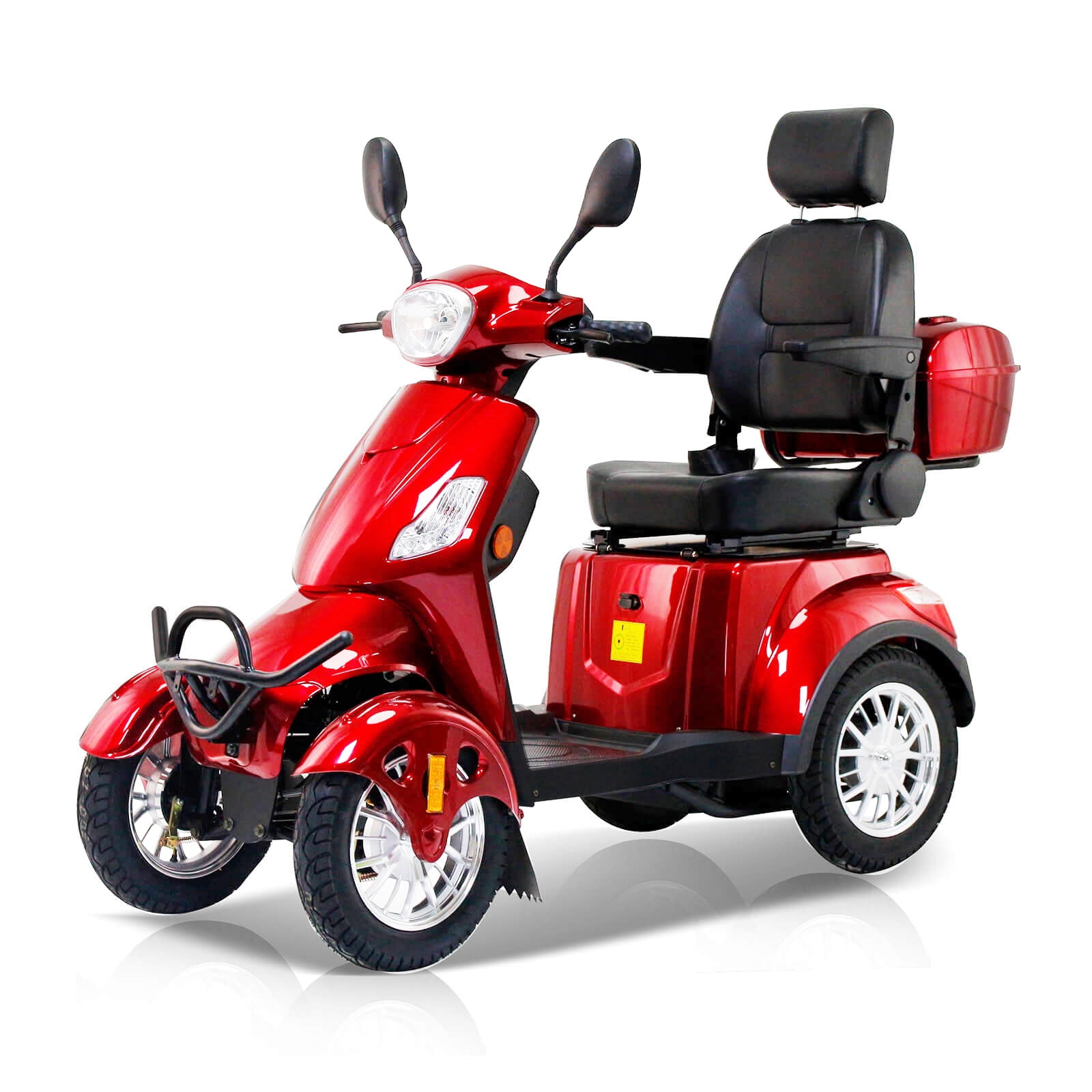 Xmatch Medical Electric Mobility Scooter Heavy Duty 4 Wheel With Rear Easy Access Basket