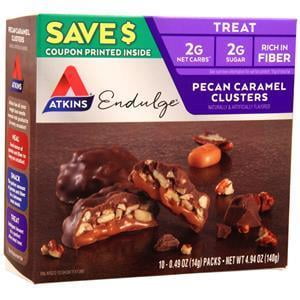 Atkins Endulge Candy Pecan Caramel Clusters 10 pckts - Walmart.ca