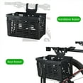 West Biking Foldable Bike Basket, Portable Detachable Adult Mountain ...