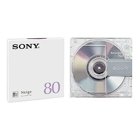 Sony Mini Disc 80 Minutes 1 Pack MDW80NED | Walmart Canada