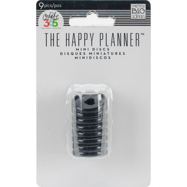 Happy Planner Metal Expander (BIG) Discs 1.75" 11/Pkg-Rose Gold ...
