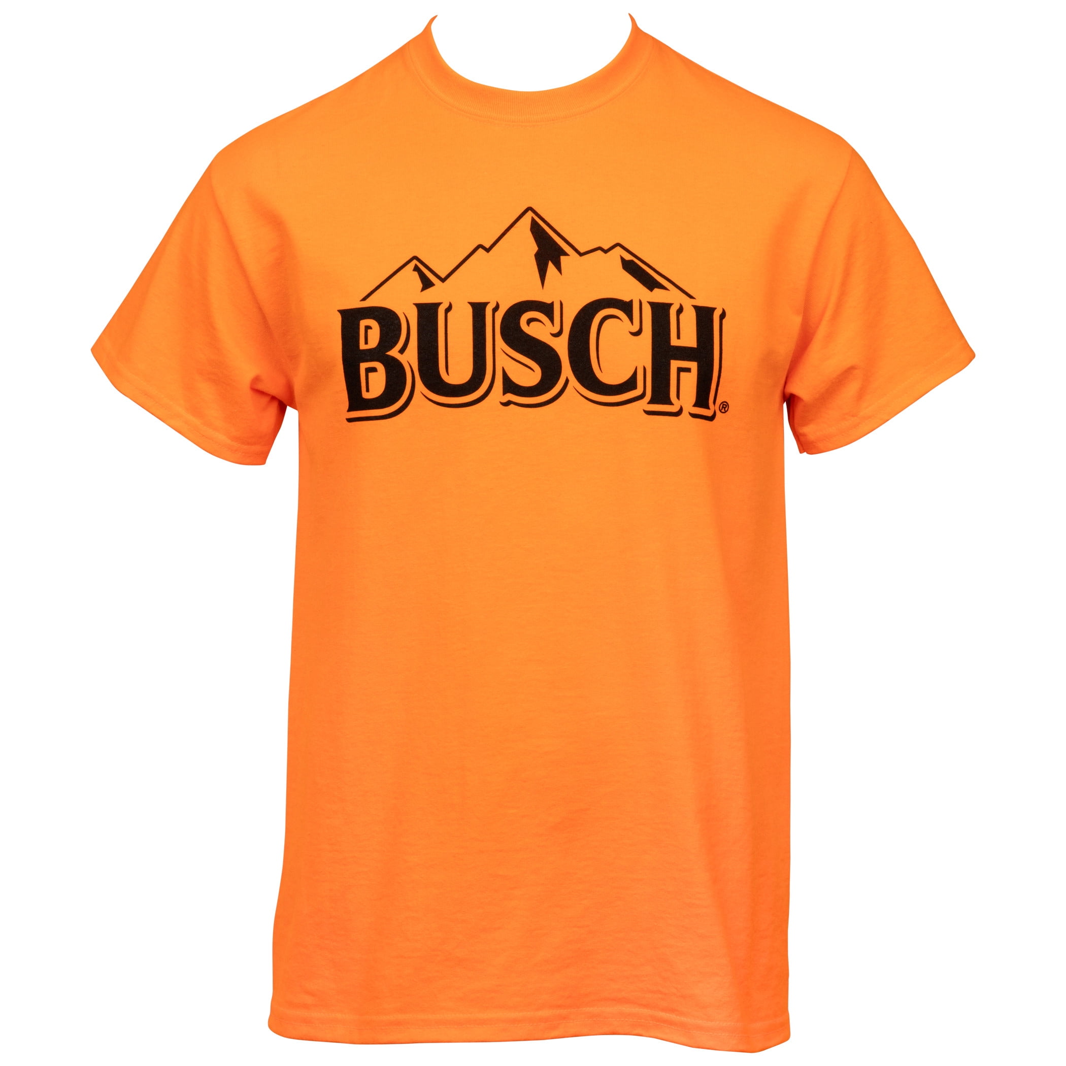 Busch Hunter Orange Mountain Logo T-Shirt-XLarge - Walmart.com