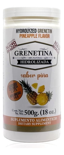 Grenetina Hidrolizada Pretty Bee Piña 100 Natural 500 Grs | Walmart en ...