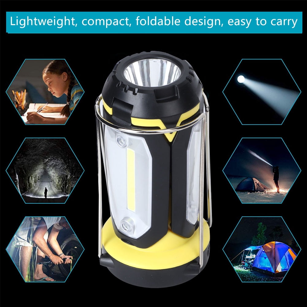 Lámpara de camping, linterna LED para camping, linterna LED para ...