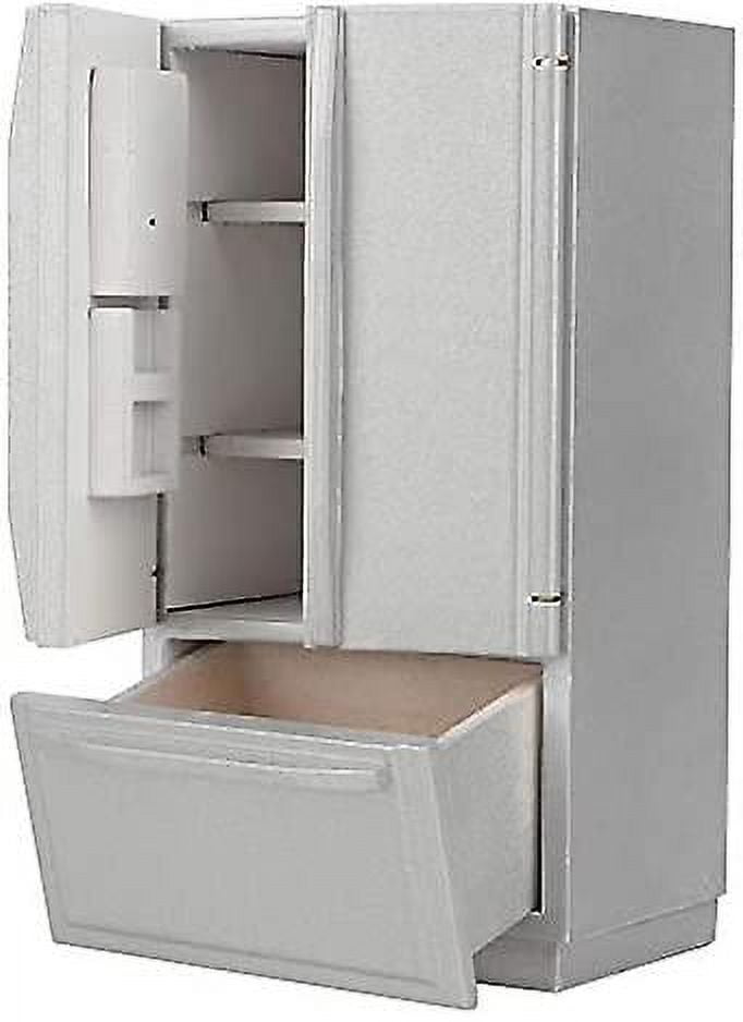 1:12 Escala Miniatura Casa de Muñecas Refrigerador Modelo Juguete ...