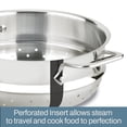 All-Clad 5 Quart Stainless Steel Steamer for Healthy Cooking - Walmart.com