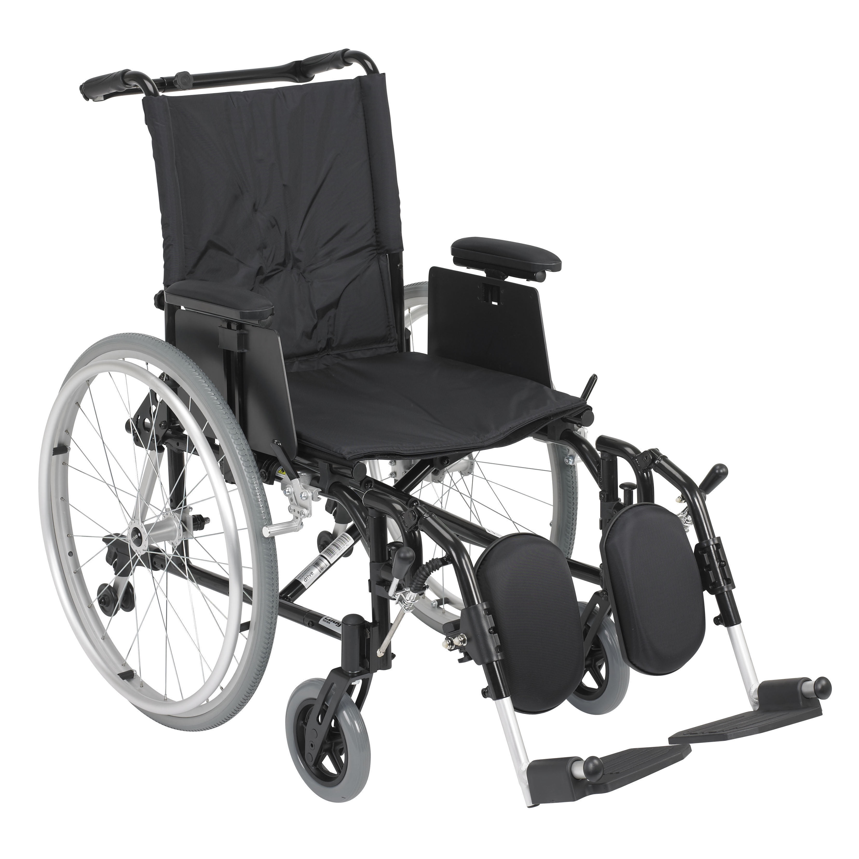 Drive Medical Cougar Ultra Lightweight Rehab Wheelchair, Elevating Leg ...