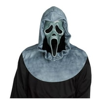 Fun World, Ghost Face Mask, Officially Licensed, Gold Chrome Plated ...