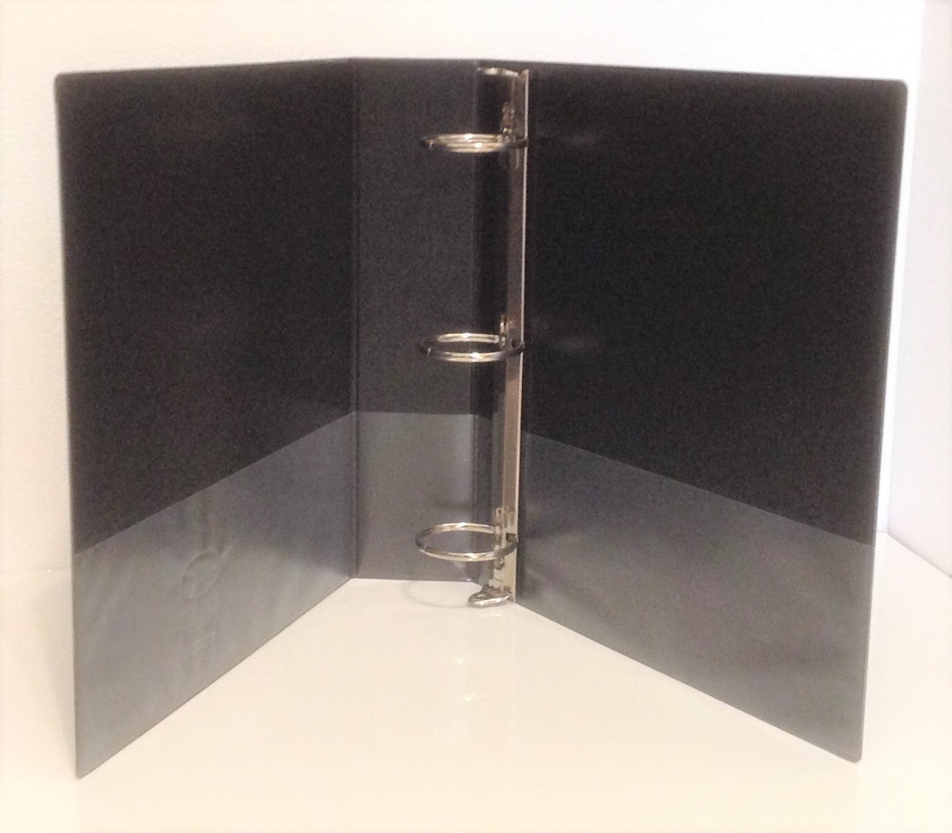 Black Vinyl 2-Inch, 3-Ring View Binder for 8.5" x 11" Sheets, Fully ...