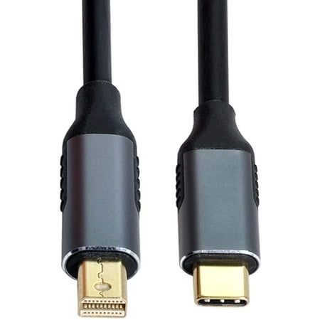 CY USB C to Mini Displayport Adapter 4K for Monitor Laptop Mini ...
