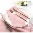 AUQ 2026 New Pack of 4 Cotton Napkins Soft Cloth Napkin Reusable ...