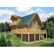 001-2226: Cabin ICF 3 Bed, 4 Bath Luxury Home Plan, 2859 Sq Ft: Full ...