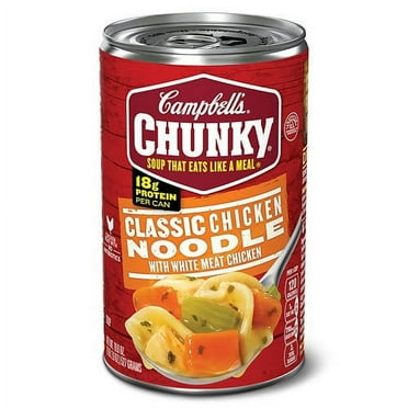simplyCampbell's Chicken Noodle Soup 18.6 oz Can Pack of 8 - Walmart.com