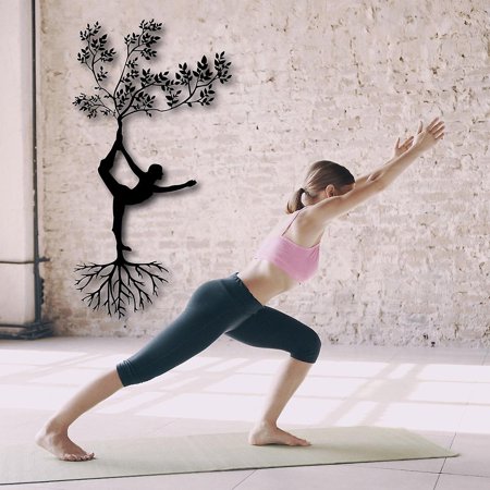 Yoga tree metal wall art decor, tree of life sign | Walmart Canada