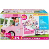 Barbie Camper Playset, 3-in-1 DreamCamper with Pool & 50 Accessories ...