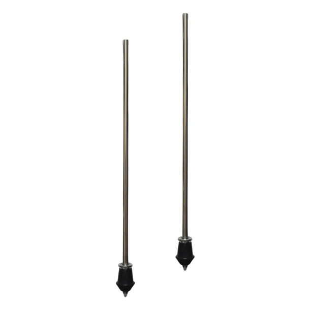 Bunblic 2 Pieces Floor Tom Leg Clamp Holder Metal Bass Drum Legs Bass ...