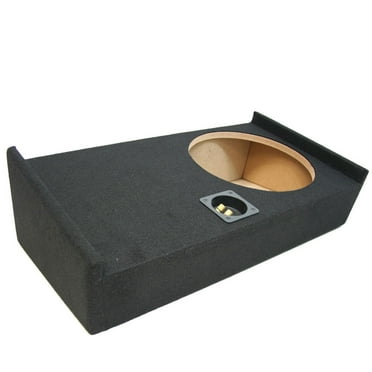 2009-2015 Ford F-150 Super Crew Truck Kicker Comp C12 Single 12" Custom Seat Cab Speaker Sub Box ...