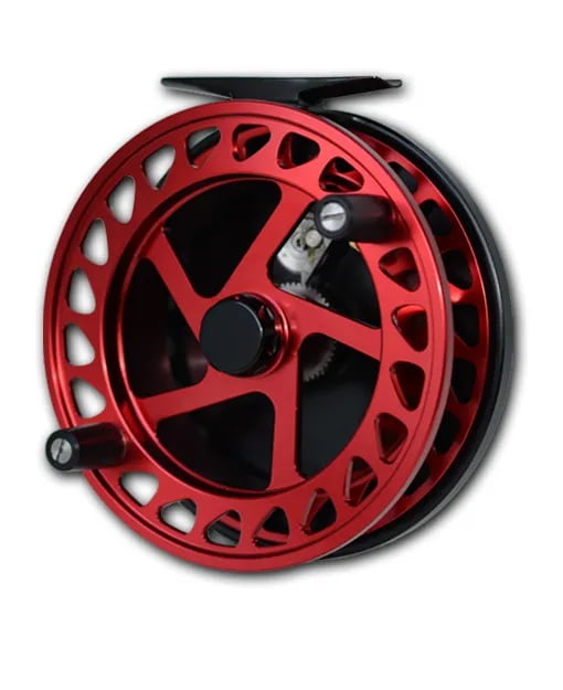 Raven NEW Helix XL Centerpin Black and Red Finish Float Fishing Reel 5 ...