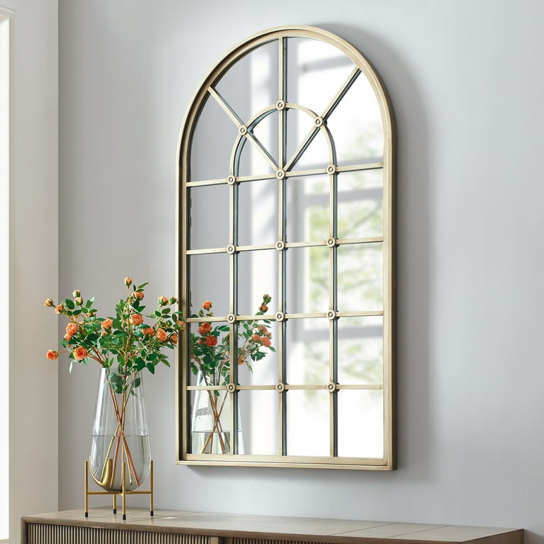 Antique Window Frame Mirror
