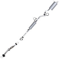 Northeastern Exhaust Resonator & Muffler Fits 2002-2006 Nissan Sentra 2 ...
