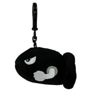 "Super Mario Officially Licensed 6"" Bullet Bill Plush Toy" - Walmart.com