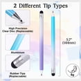 Hengguang 6Pcs Touchscreen Stylus Pen, 2 in 1 Universal Stylus Touch ...