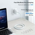 100W/5A Apple USB C to USB C Cable 2Pack/10FT, Replacement Type C ...