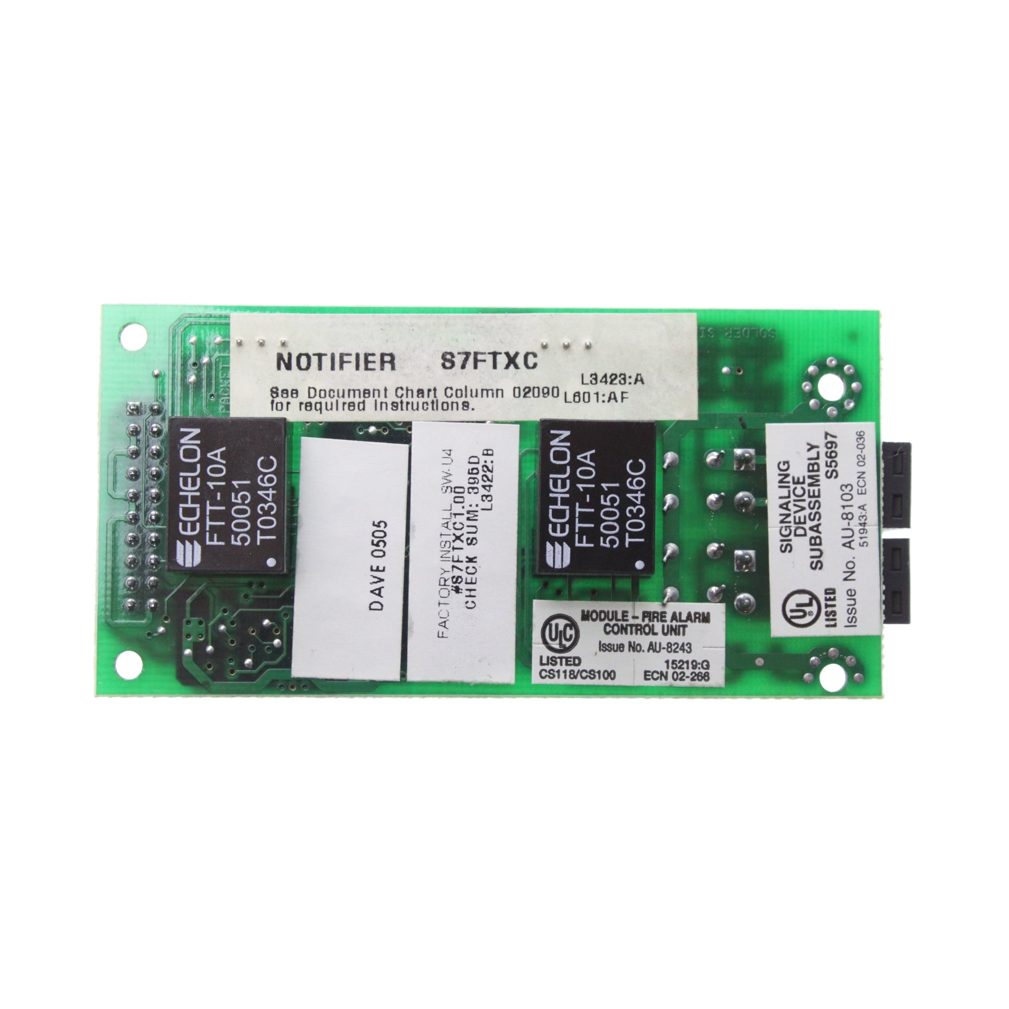 Notifier S7FTXC SMX Transceiver Unit Control Module Card - Walmart.com
