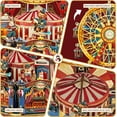 IBOHEYE 3D Wooden Puzzle Ferris Wheel Music Box Kit with LED,Rotating ...