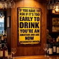 Cheapark Funny Drinking Theme Vintage Metal Sign For Bar Indoor Wall ...