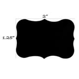 GLiving Large Chalkboard Labels- Erasable Decorative Chalk Labels - Set ...