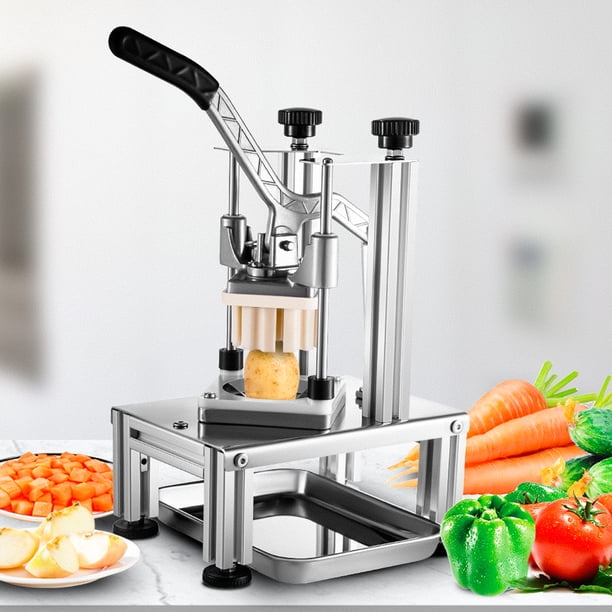 BENTISM Commercial Vegetable Dicer Commercial Chopper w/ 4 Blades ...