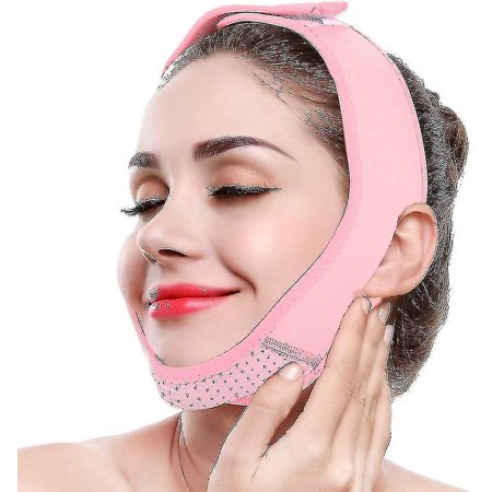 Facial Slimming Belt Double Chin Reducer Loss Face Belts V Line Lifting ...