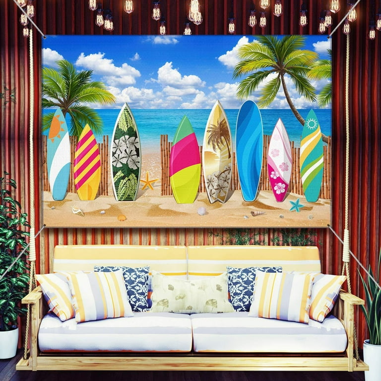 Beach Party Backdrop