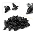 NS 100PCS Push Bumper Fastener Rivet Clips, Universal Fender Plastic ...