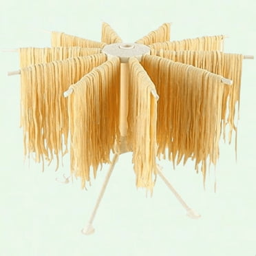 Pasta Drying Rack Collapsible Pasta Spaghetti Noodles Dryer Holder ...