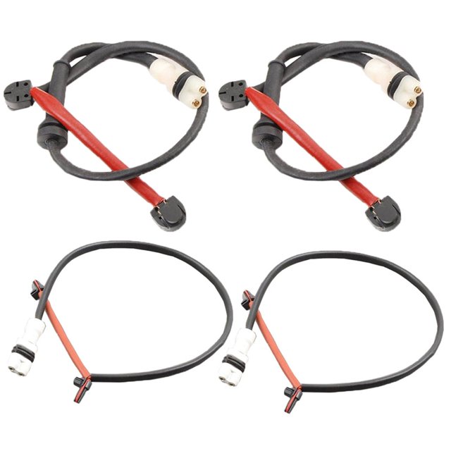 Bapmic Front + 98661236500 Rear 4 PCs Brake Pad Wear Sensors Compatible ...