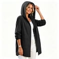 BRGZLK Womens Lightweight Jacket 2026 Fall Solid Color Windbreaker ...