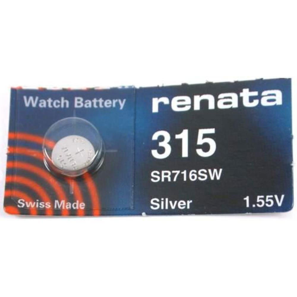 Renata 315 Swiss Battery Single Cell - Walmart.com - Walmart.com