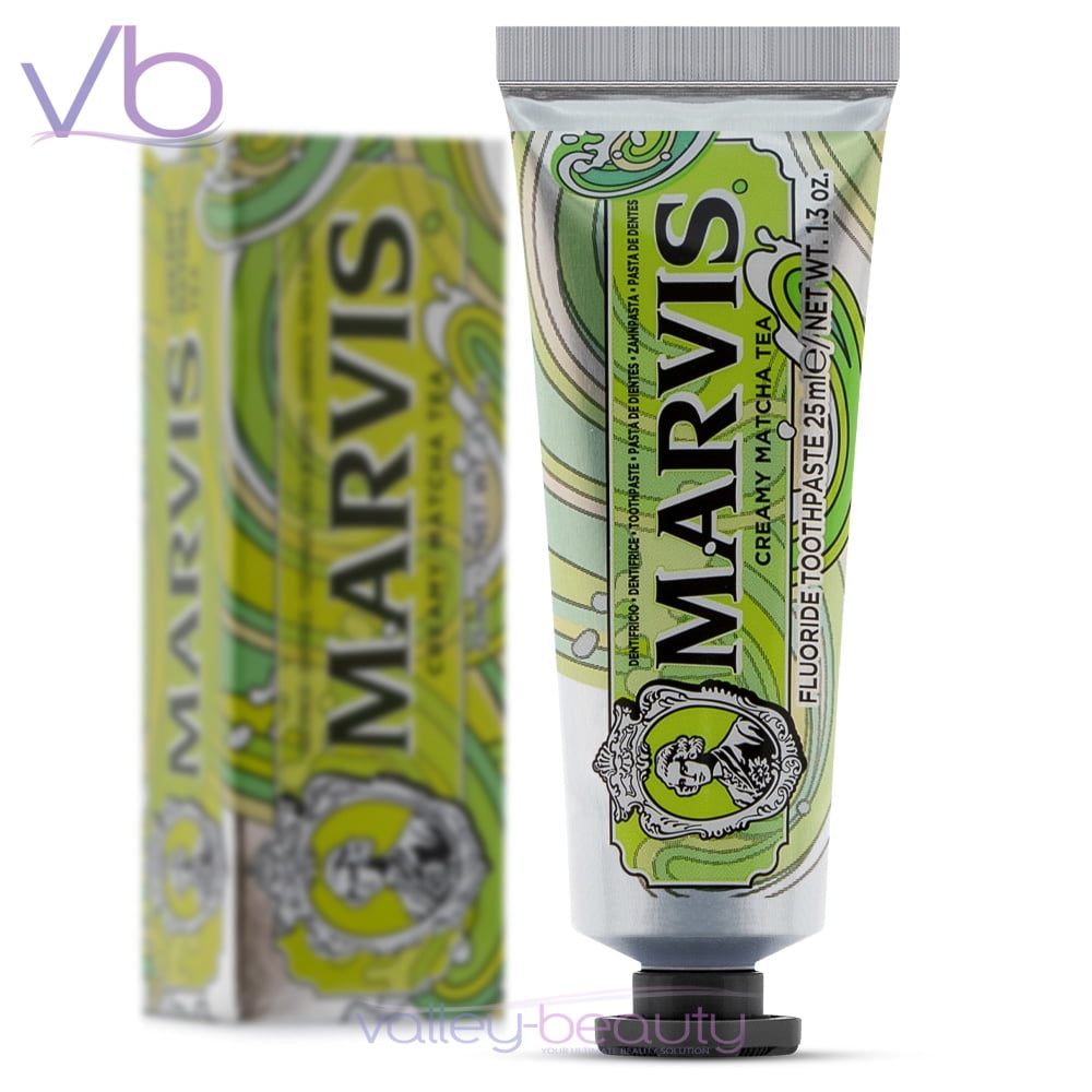Marvis Creamy Matcha Tea | Rich and Creamy Toothpaste with Sweet ...