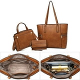 M Marco Medium Size Vegan Leather Women's Handbag 3pcs Set with Tote ...