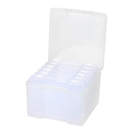 Craft Organizer Plastic Storage Case, Clear Multifunctional Storage ...