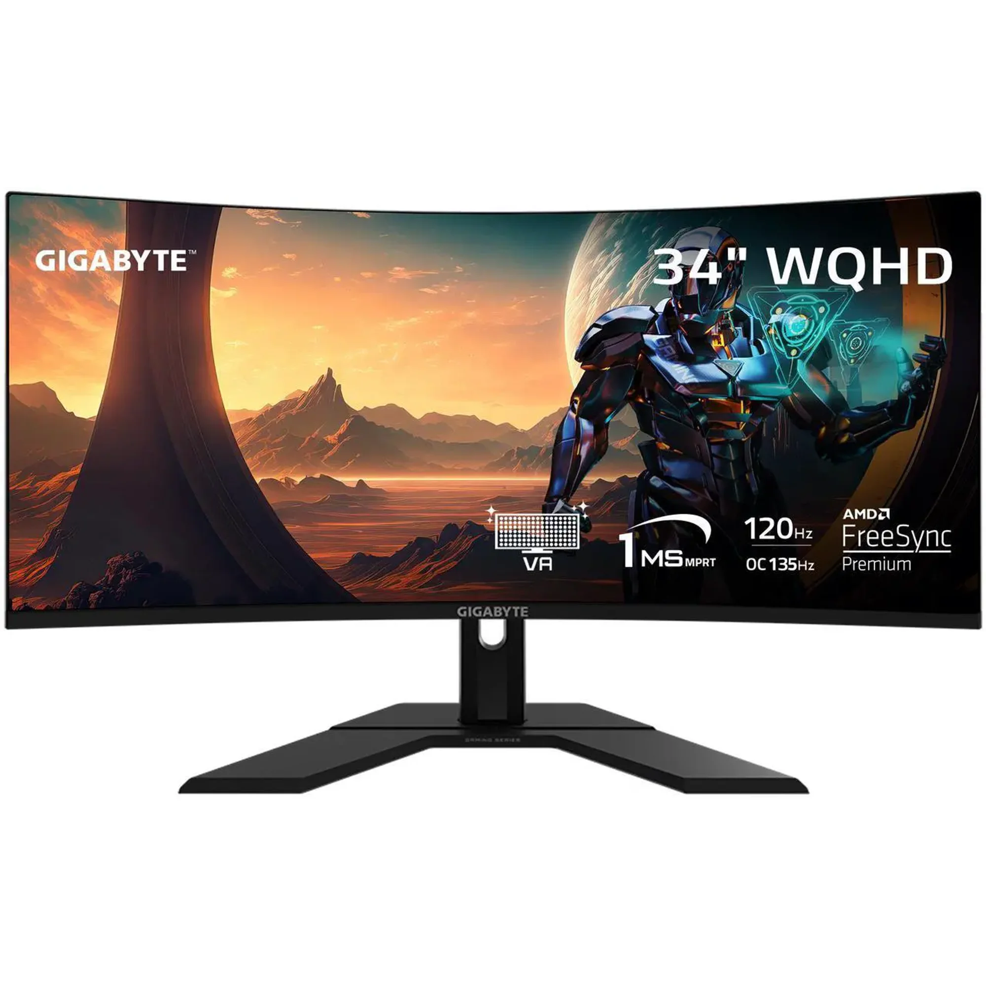 Click here for Gigabyte Gs34wqc - 34 Va Curved Gaming Monitor - W... prices