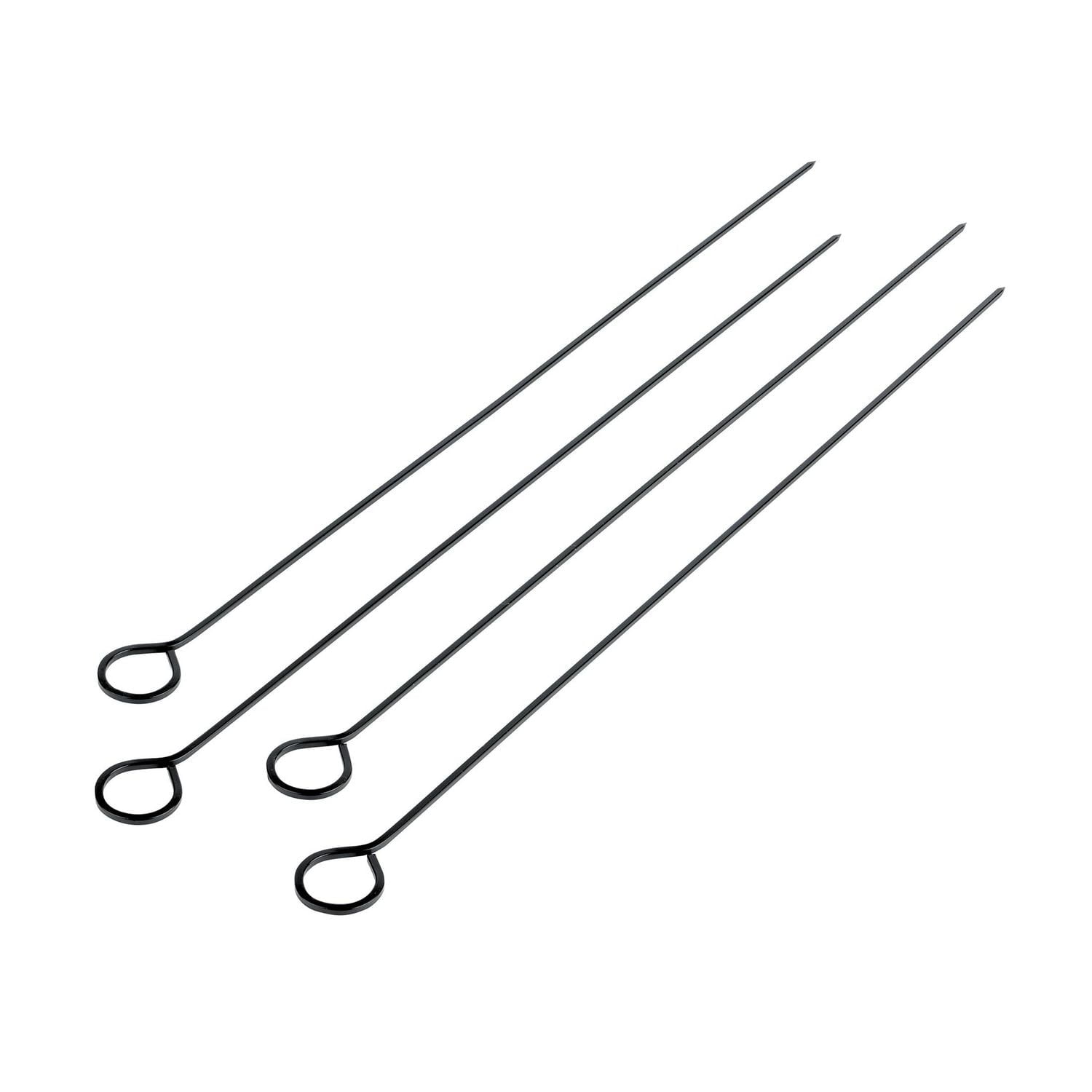 Click here for Mainstays 4 Pack Metal Bbq Skewers  Black prices