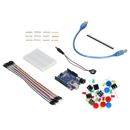 Electronics Basic Kit Development Board Starter Kit Practical LED ...