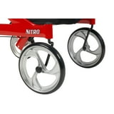 Drive Medical Nitro Euro Style Rollator Rolling Walker, Red - Walmart.com