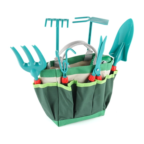 11 Pieces Kids Gardening Tool an apron; hat; Set Interactive Garden ...