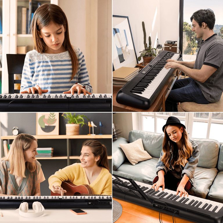 88 Keys Digital Piano 88-Key Digital Piano With Semi-Weighted Keys ...