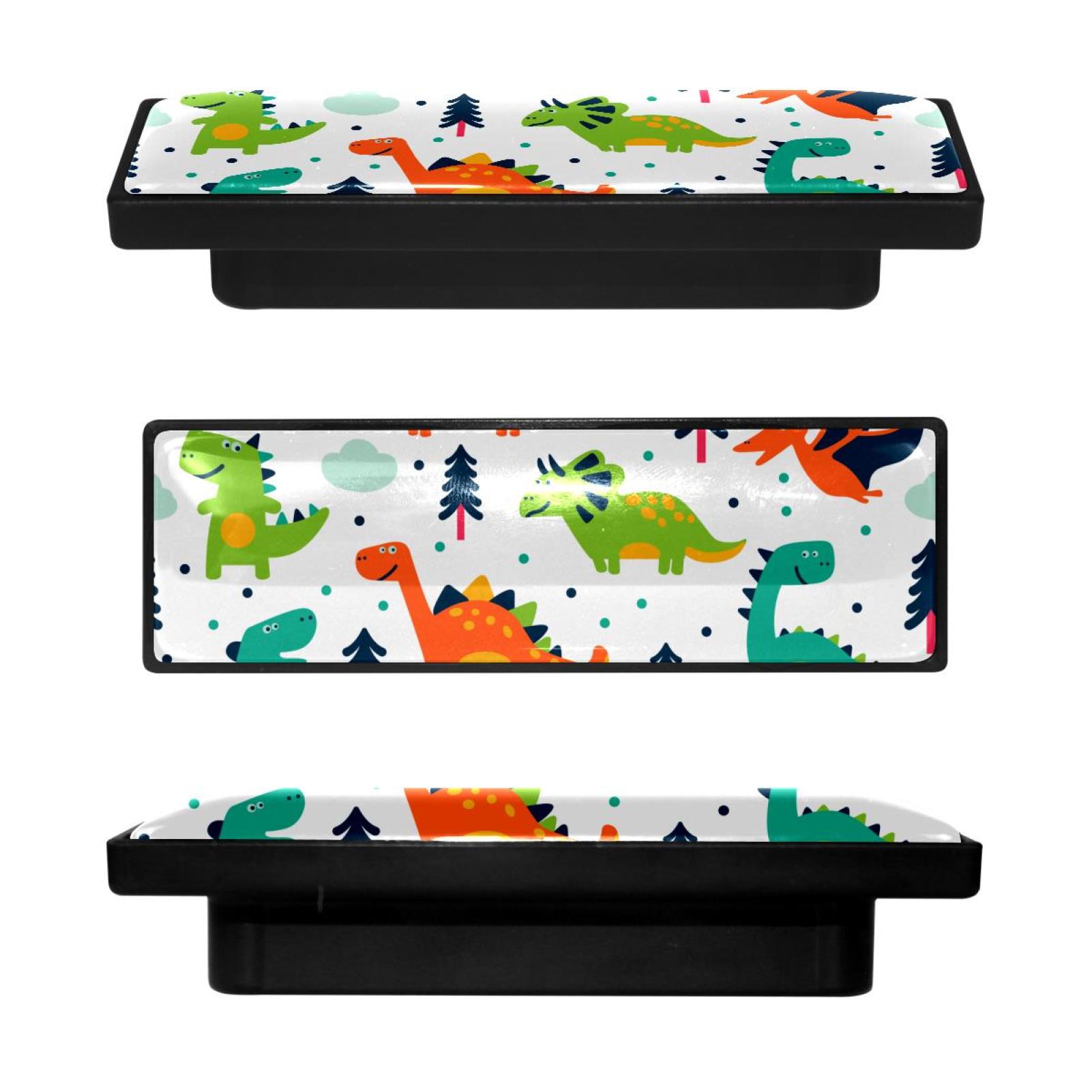 4 Pcs Rectangle Cabinet Handle Cupboard Knob Drawer Pulls Handle ...